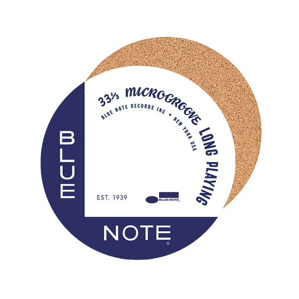 Vinyl Label Coaster Set – Blue Note Records