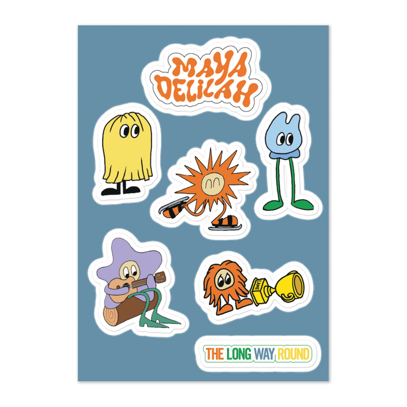 MAYA DELILAH - Spike Sticker Sheet - Blue Note Records