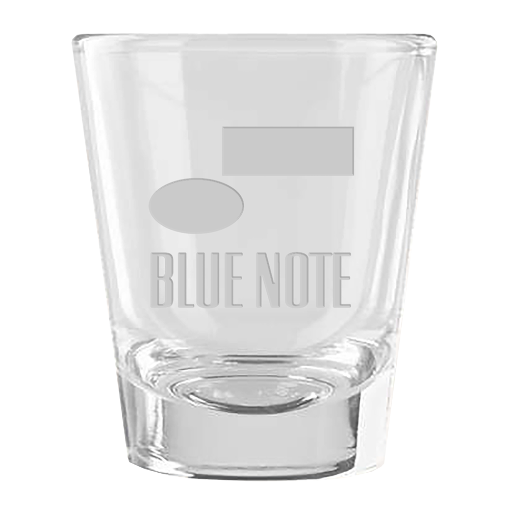 Vintage Blue Note Logo Shot Glass - Blue Note Records