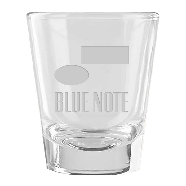Vintage Blue Note Logo Shot Glass - Blue Note Records